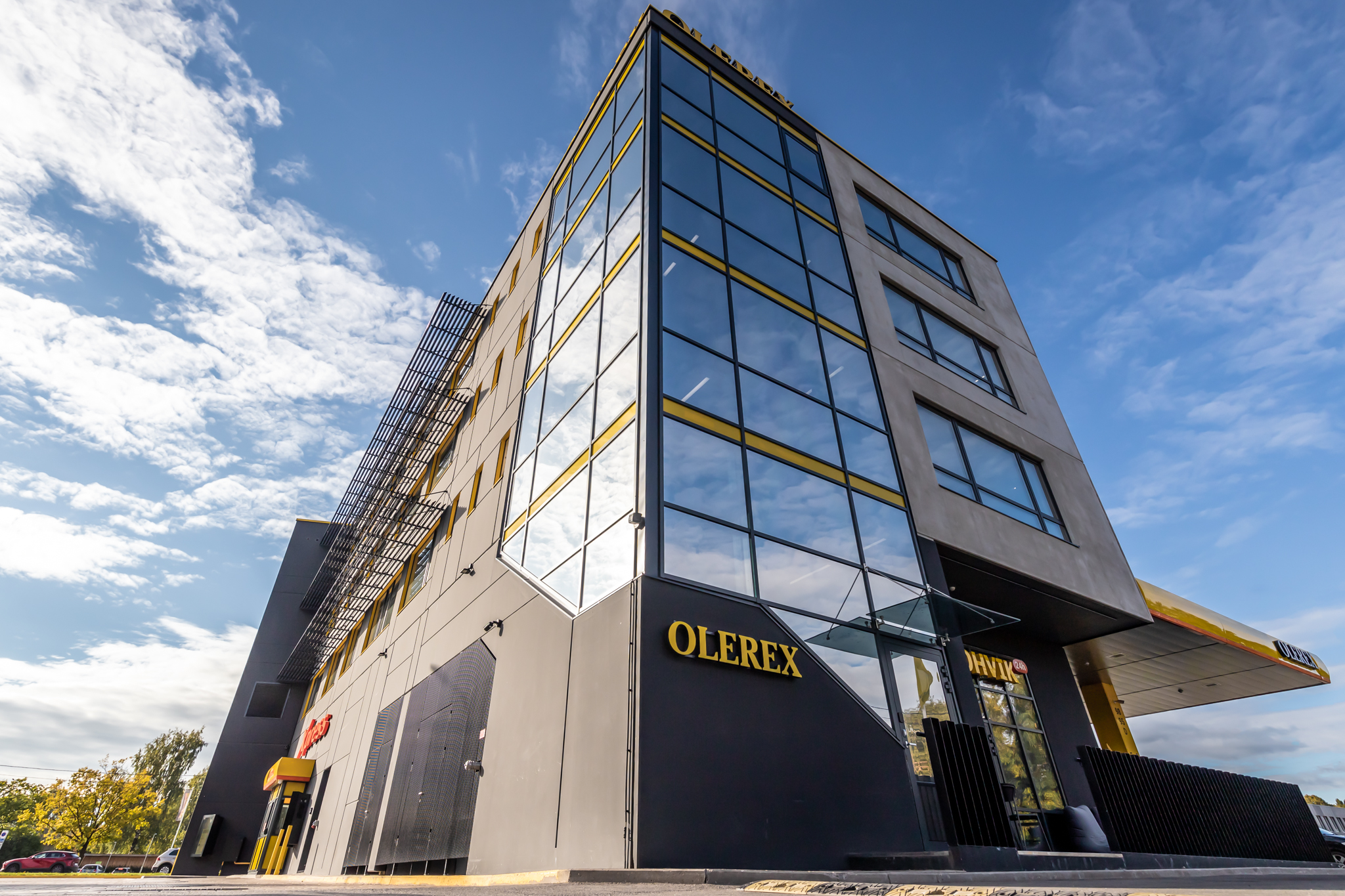 Olerex office building and filling station – SeiCom
